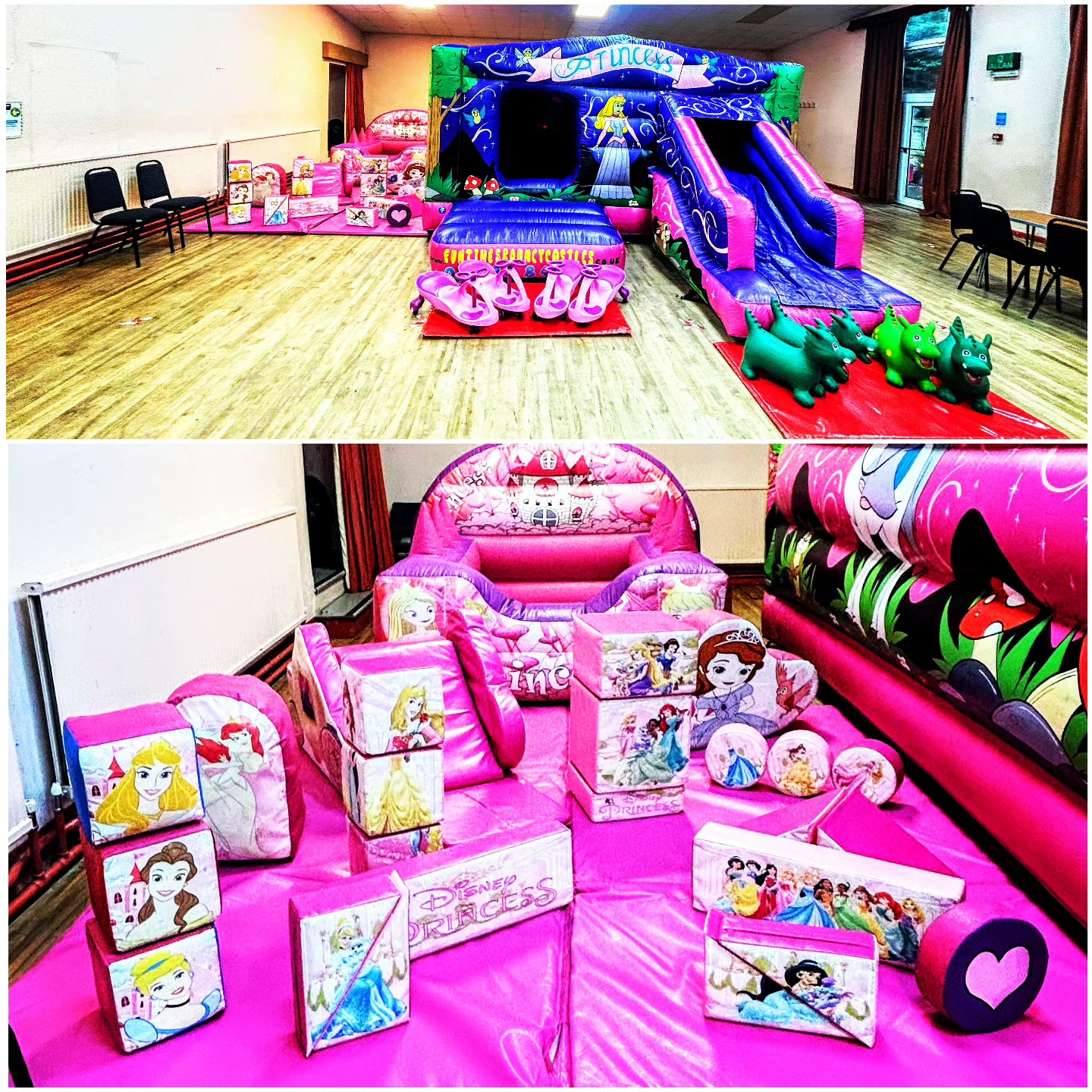 Princess Package | Bouncy Castle | Soft Play | Swansea
