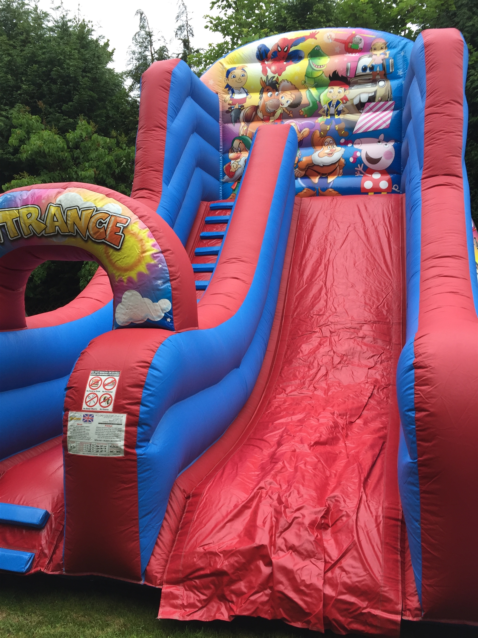 Bouncy Castle-slide Combi - Bouncy Castle Hire in Wolverhampton ...