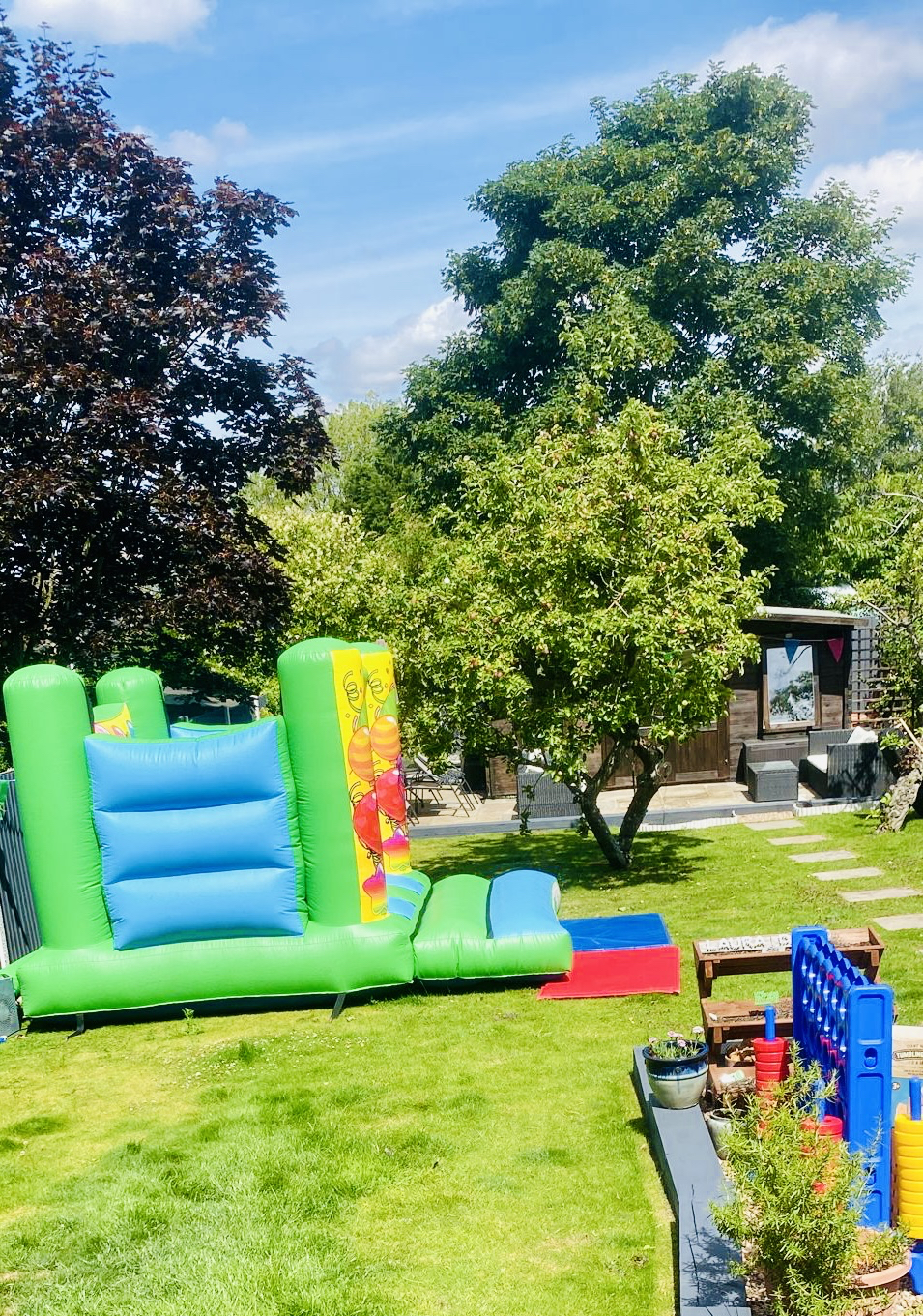 Balloons Themed Toddlers Castle - Ultimate Party Hire