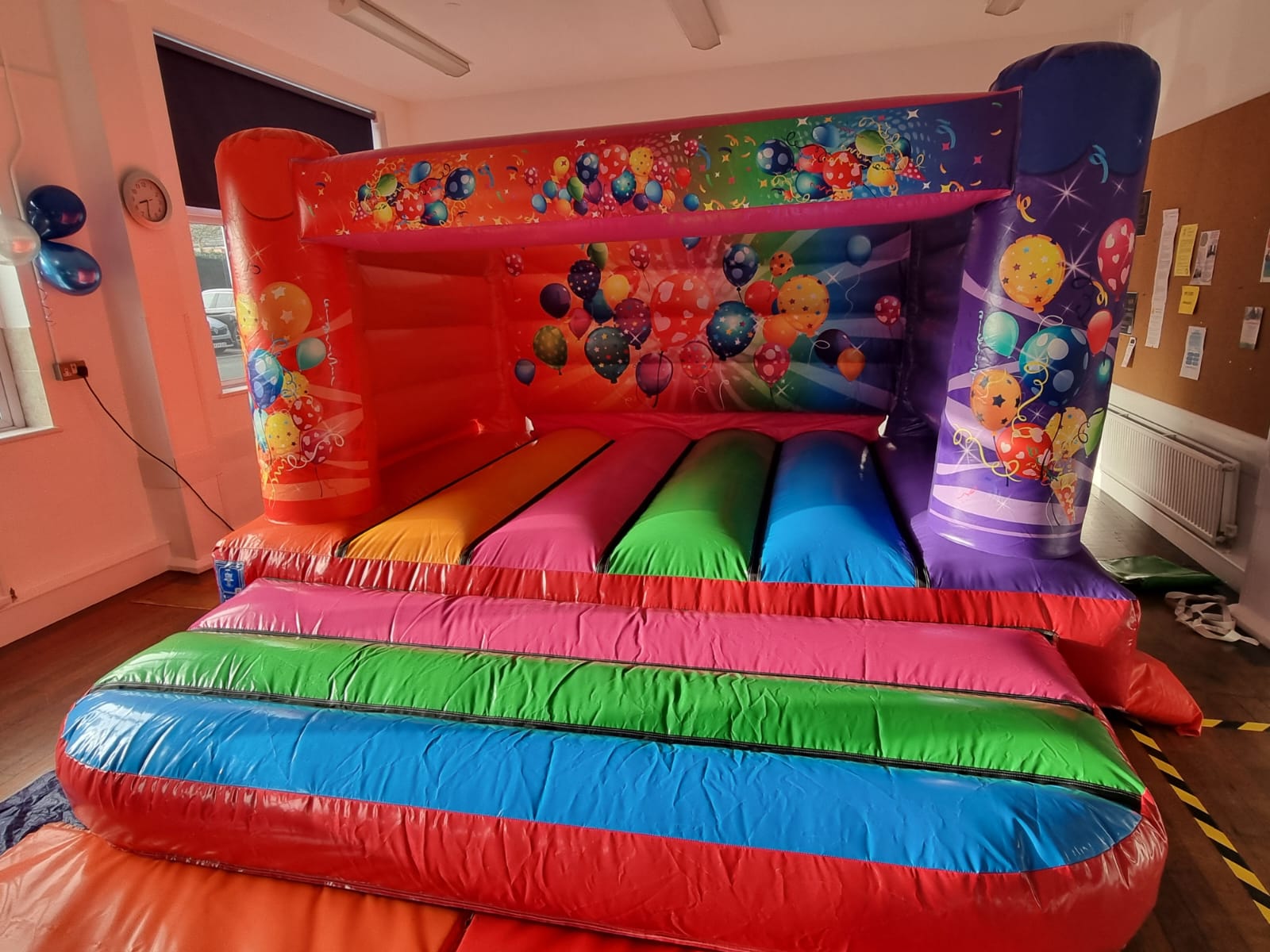12 x 12 H Frame Multi Coloured Castle - Hire in Ipswich | BounceBack ...