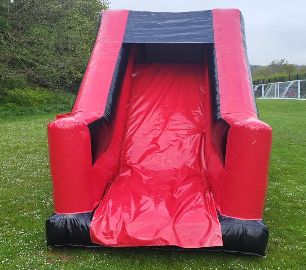 Assault Course Inflatable Burning Flames theme 60ft x 10ft - Bouncy ...