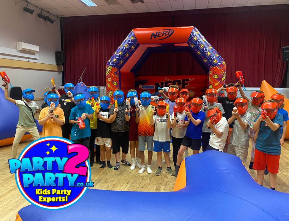 Nerf Blaster Party Hire in Nottingham & East Midlands