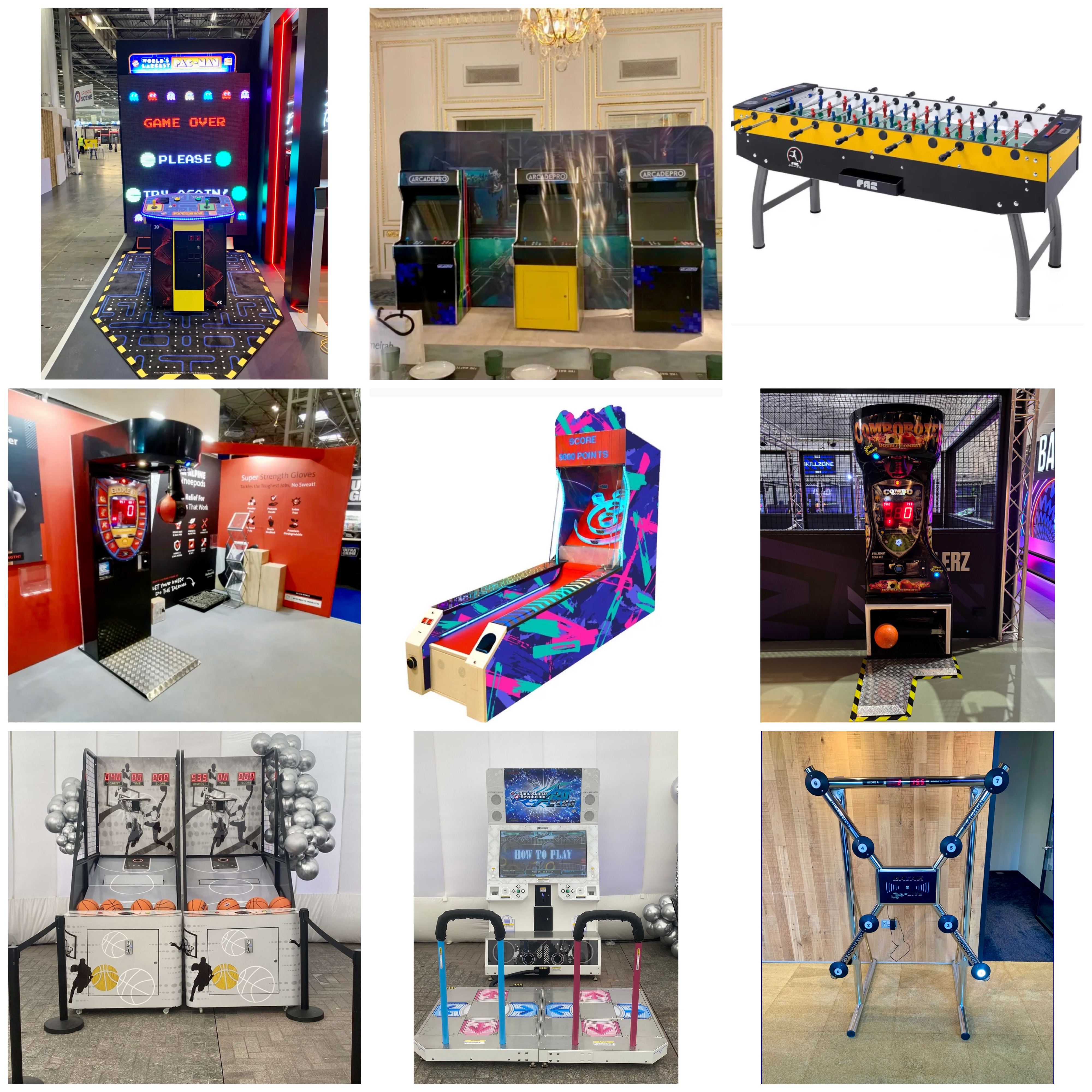 Arcade Machine Rental | Hire Arcade Games for Events & Venues