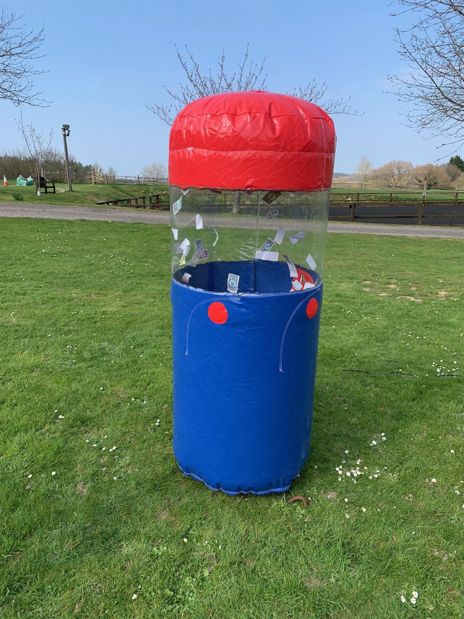 Cash Cube Small Inflatable Game 3ft x 3ft - Bouncy Castle Hire in Kent ...