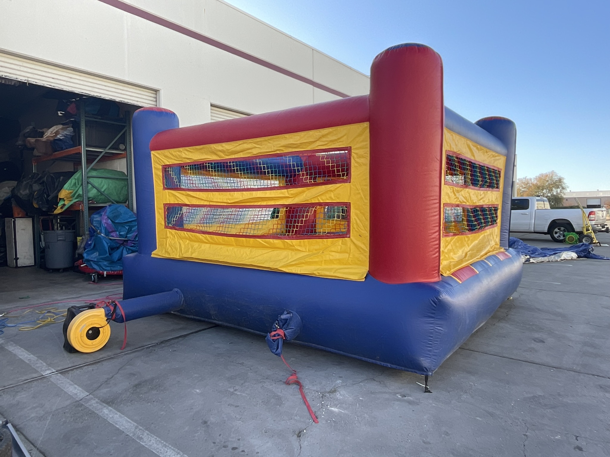 FOR SALE - USED - Wrestling Ring - Bounce House Inflatables, Mechanical ...