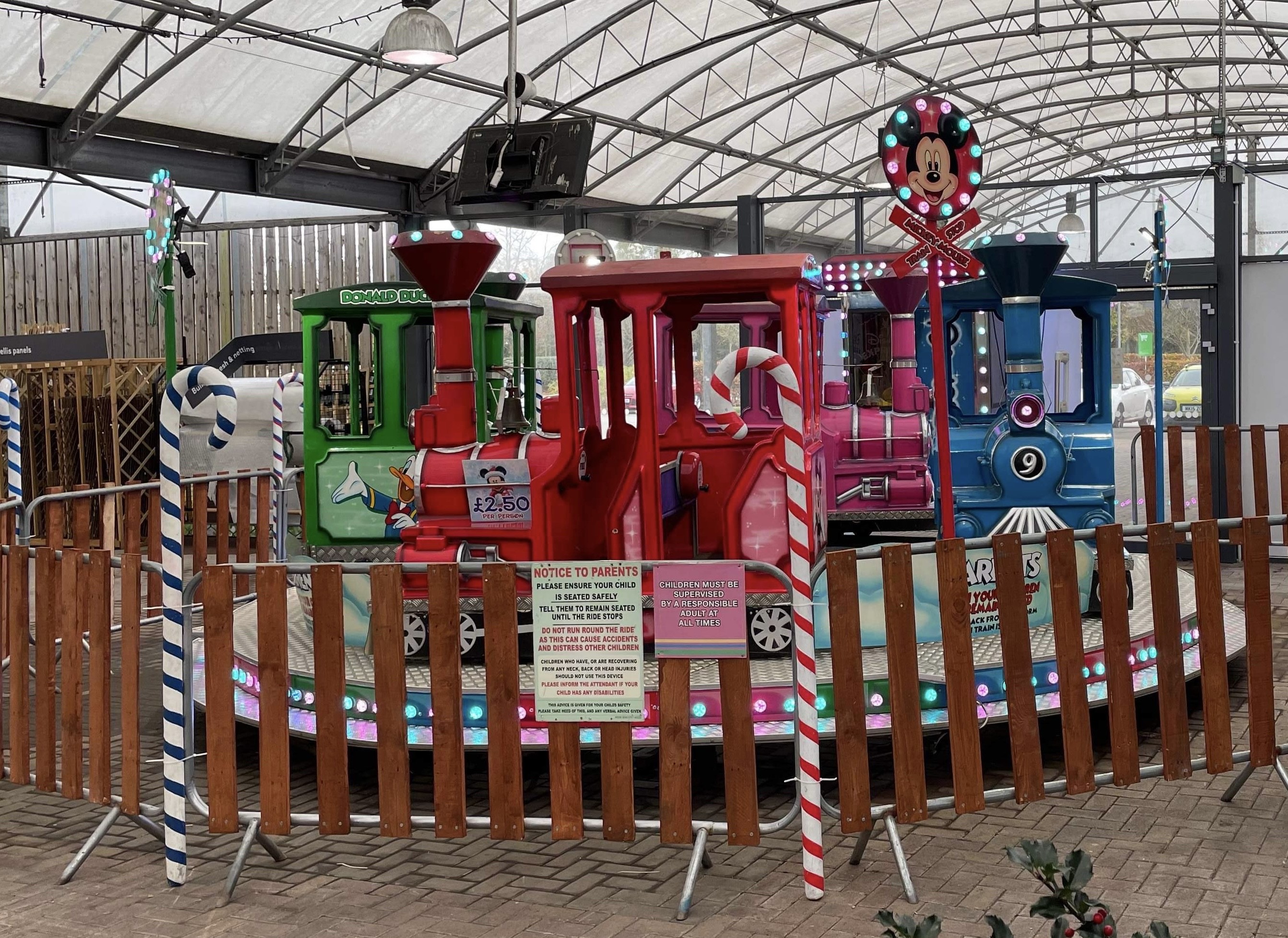Disney Express Train Funfair Ride Hire | Manchester & Liverpool