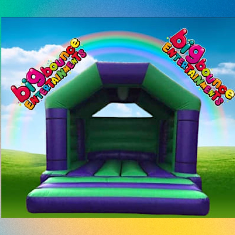 Blue & green adult castle *30* - Bouncy Castle Hire in Dewsbury West ...