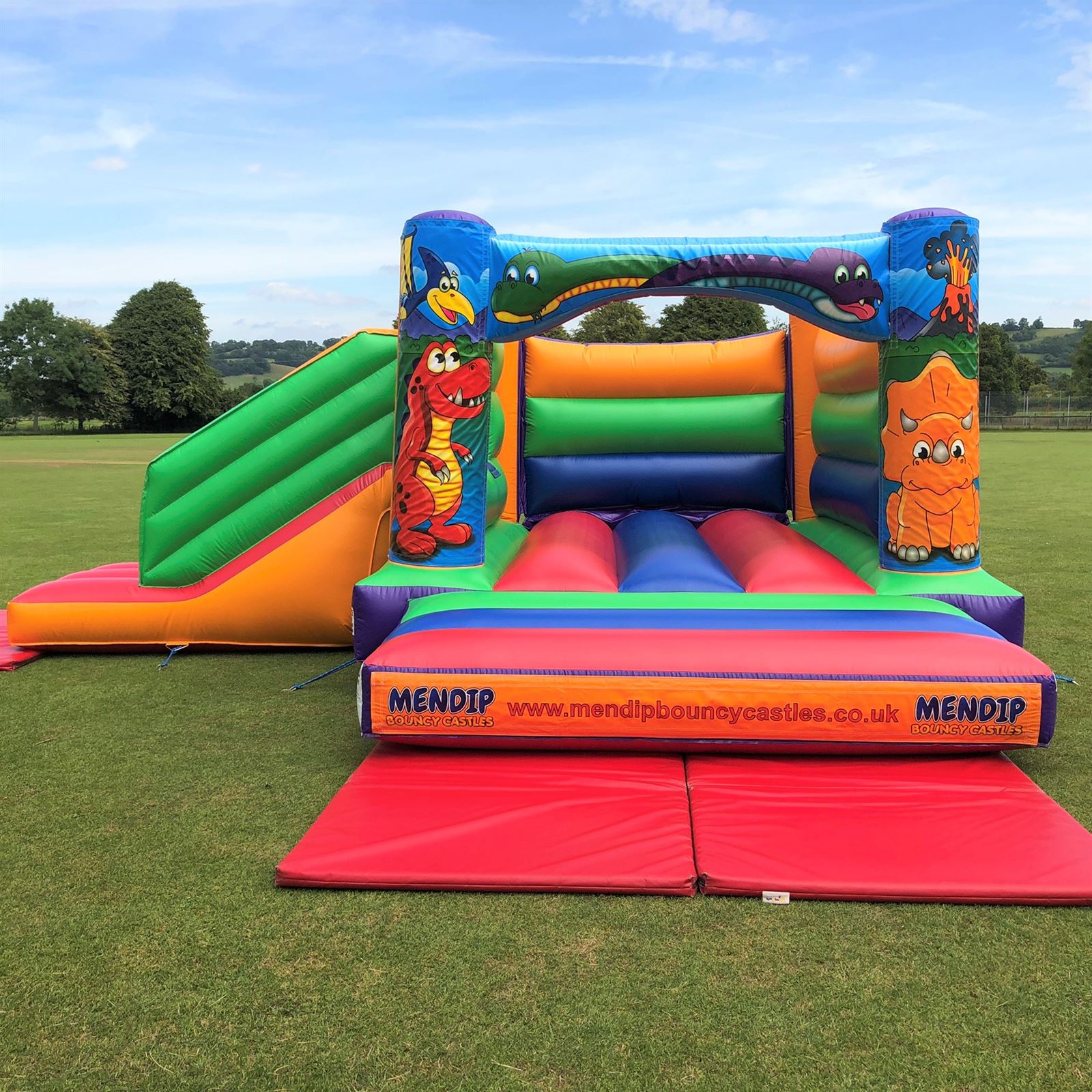 Bounce 'N' Slide Combos - Bouncy Castle, Inflatable Slides & Soft Play ...