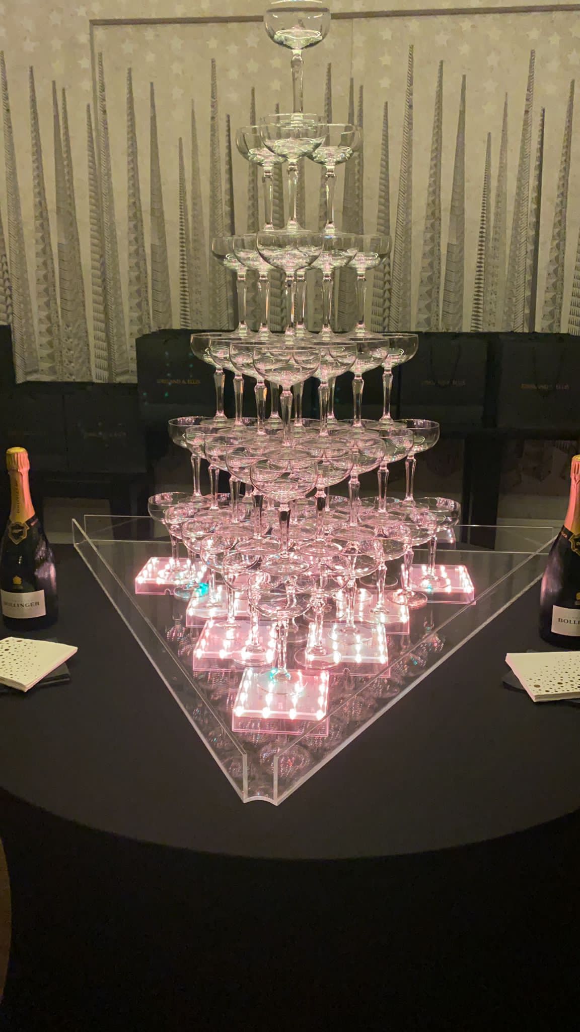 Champagne Tower Hire | Weddings | Norwich, Norfolk & Suffolk