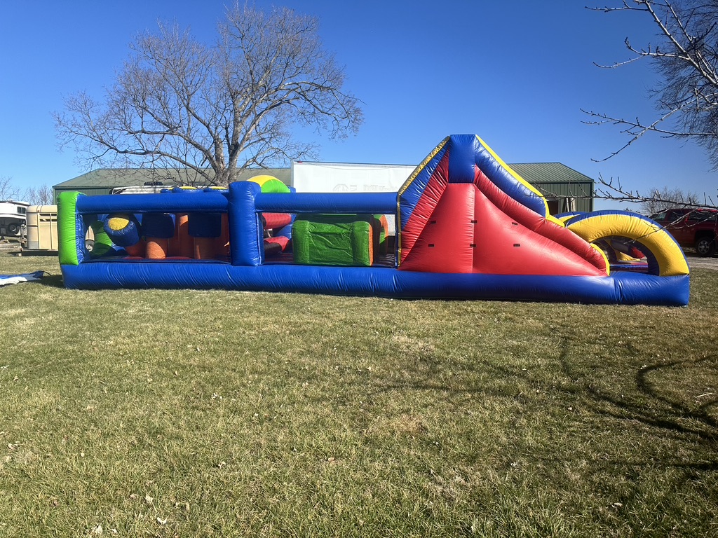 40 ft Dual Lane Obstacle Course - Best Hire service in missouri | Take ...