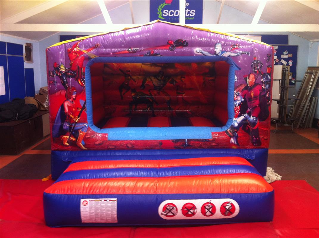 Superheroes Box Bouncy Castle (under 5's only) - Hire in Edinburgh ...