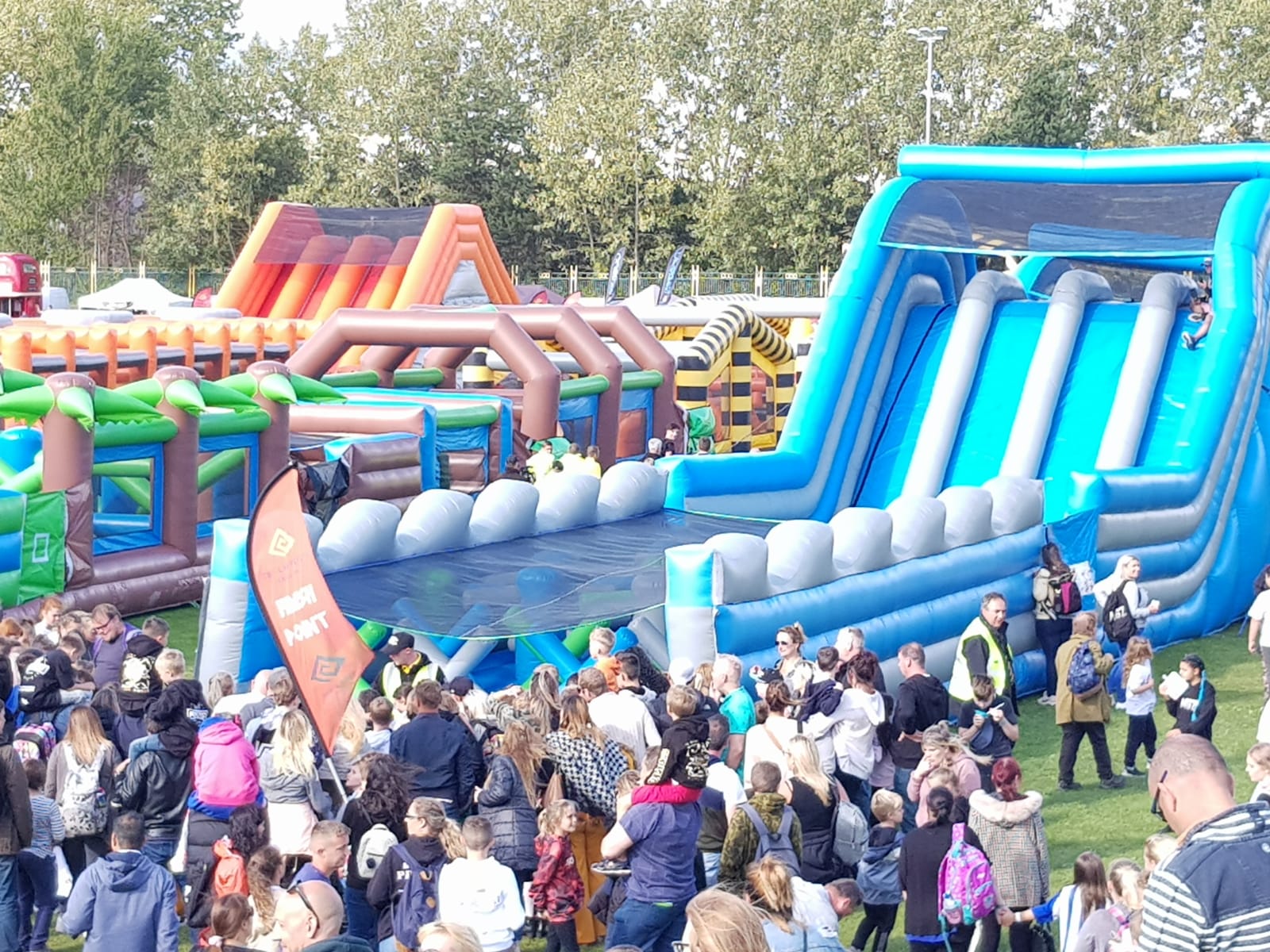 Inflatable Obstacle Course Hire - The Labyrinth Challenge - Hire in UK ...