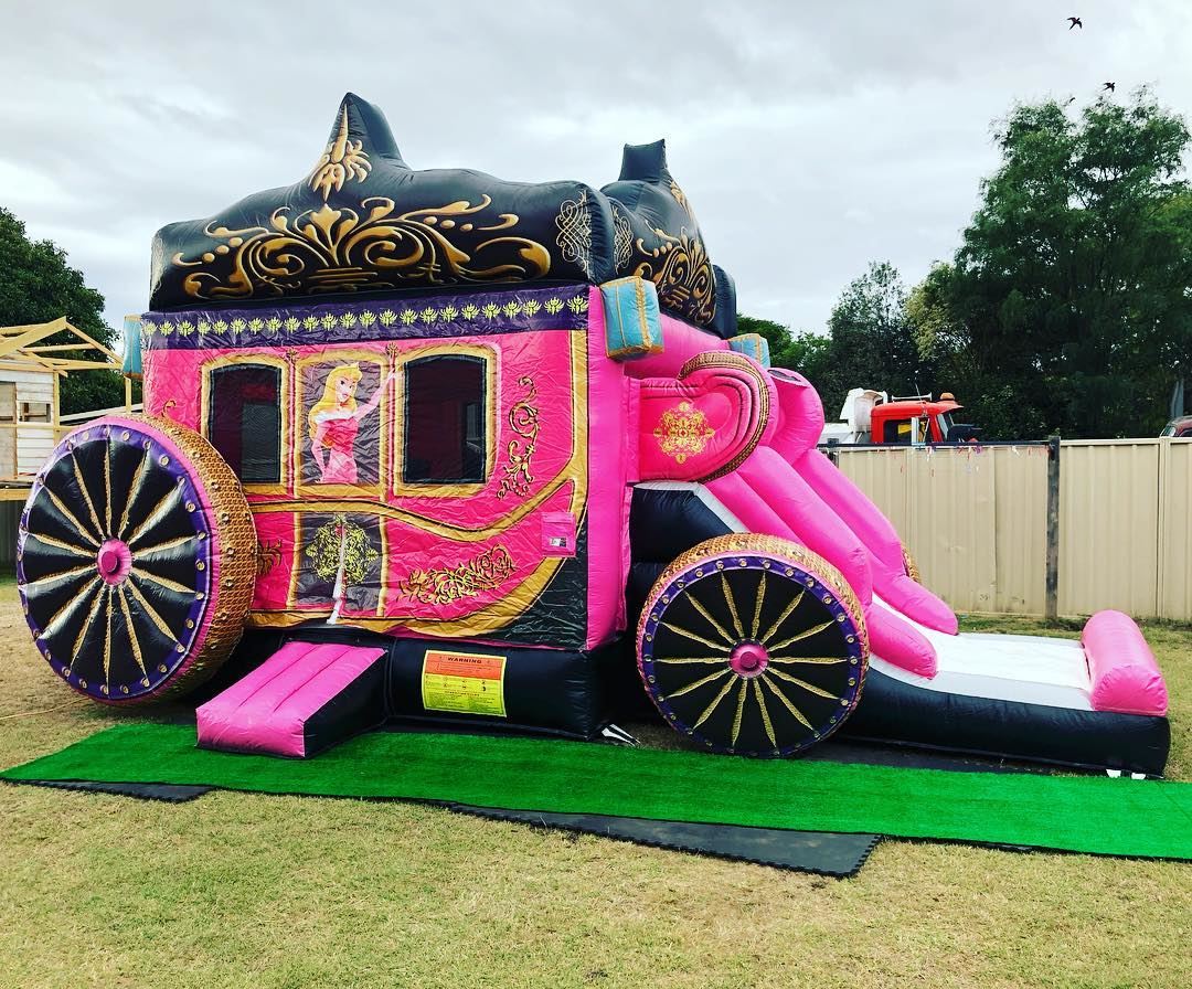 Princess Carriage Castle - Jumping Castle Hire Brisbane, Jumping Castle ...