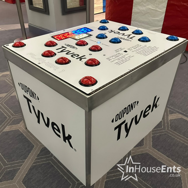Branded Exhibition Games Hire throughout the UK from InHouse Ents Ltd