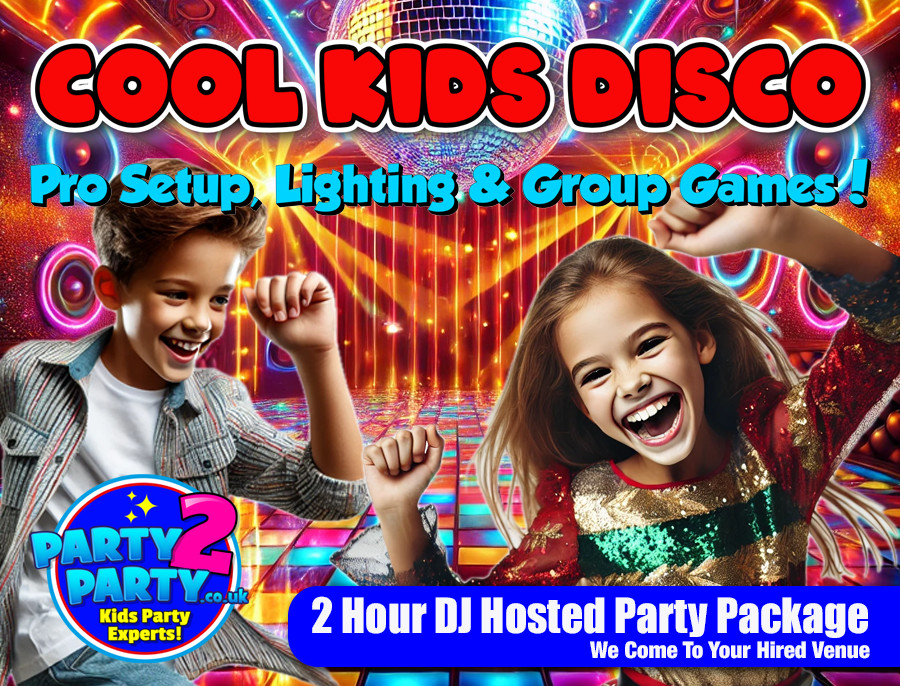 Children's Disco Party Hire Nottingham & East Midlands