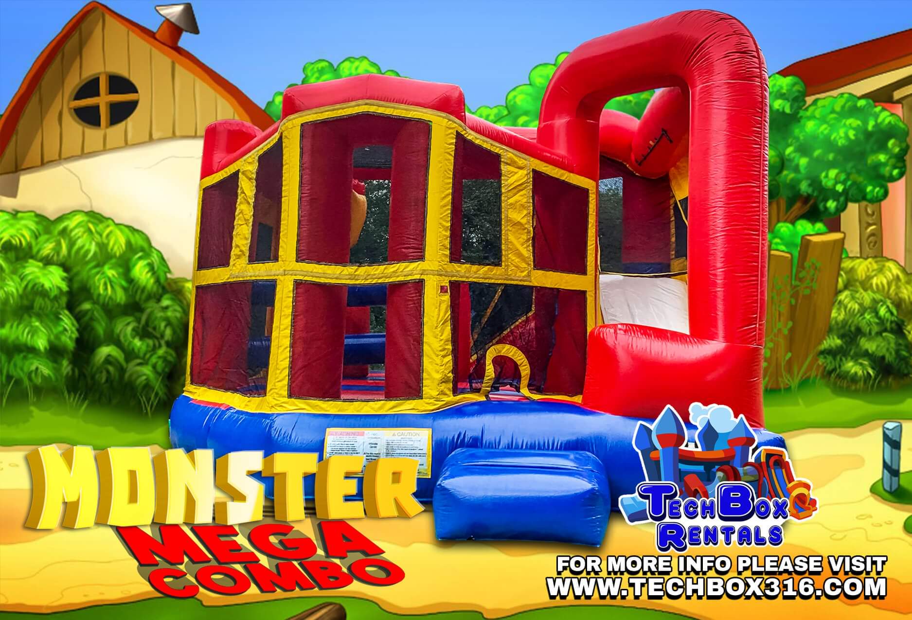The Monster Mega Combo - Hire in Kansas | Techbox Rentals