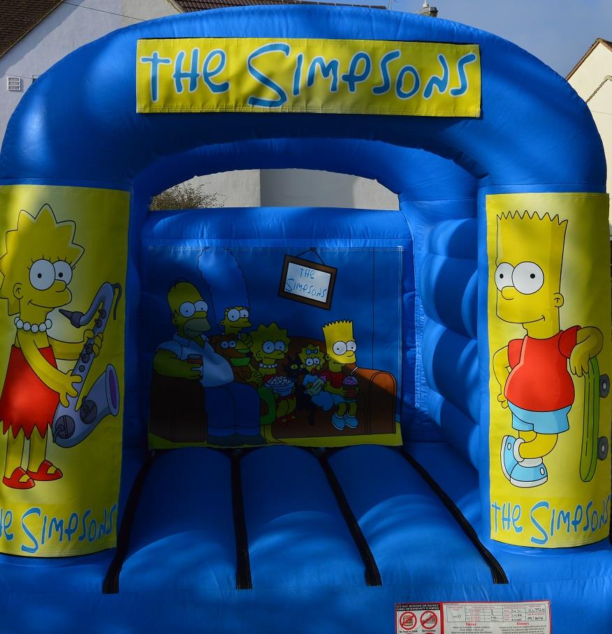M-Bart Simpson - Bouncy Castle, Softplay and Mascot Hire in Dagenham ...
