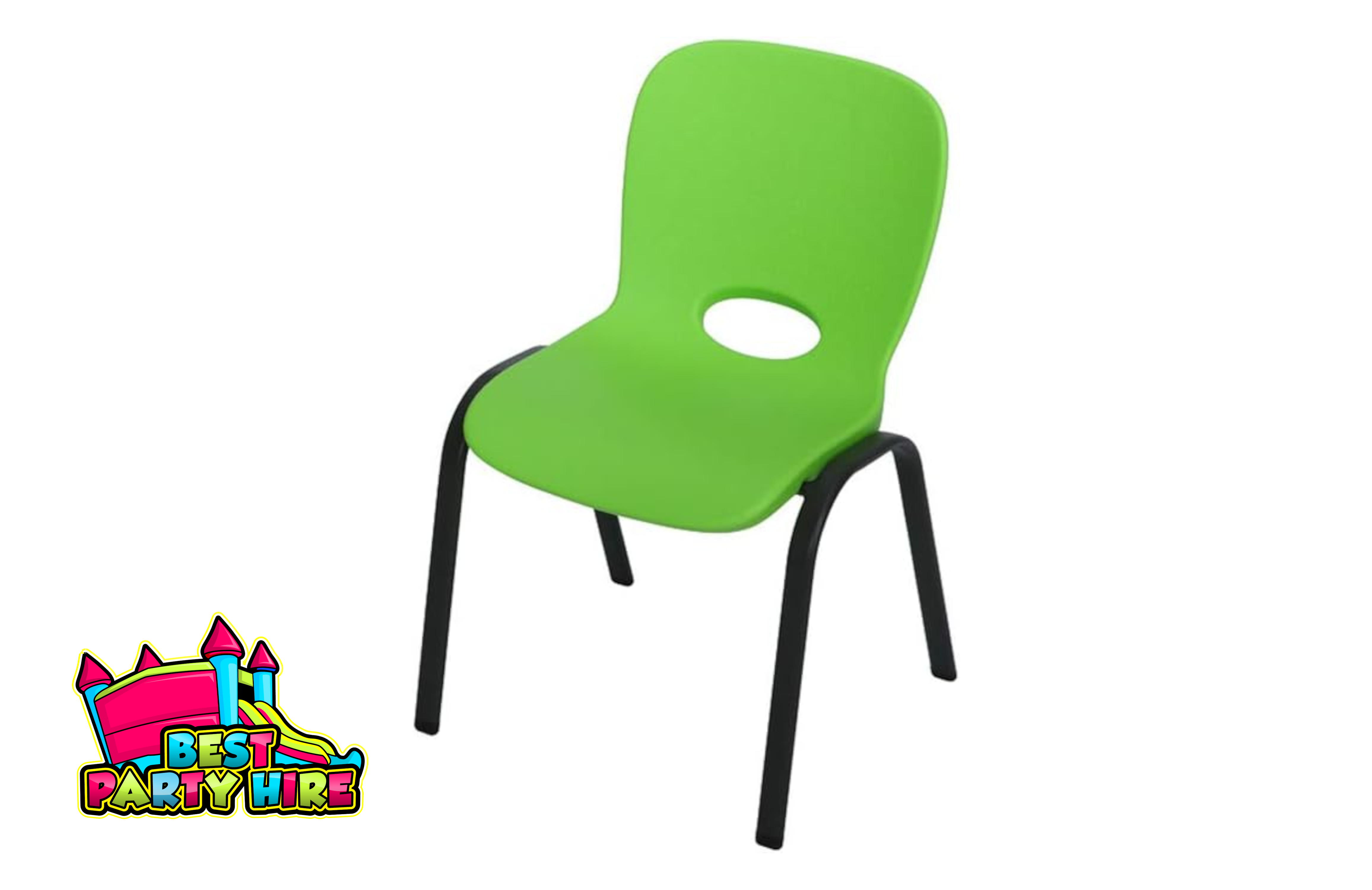 Children’s Lime Green Chairs Hire | Best Party Hire Warwickshire