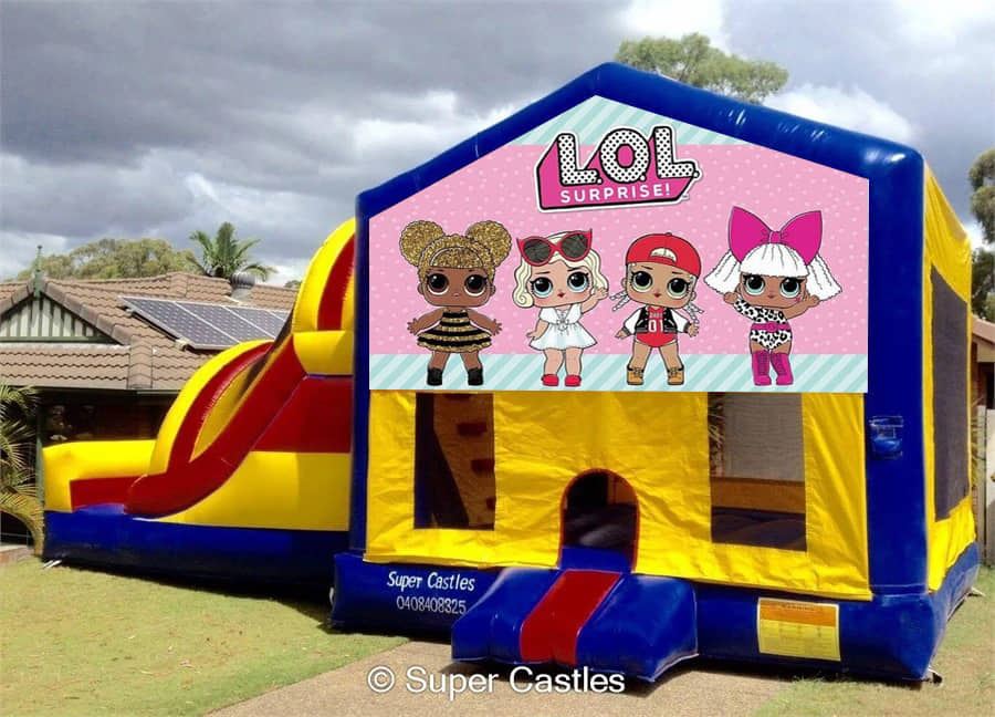 LOL Surprise Large Banner Castle - Jumping Castle Hire Brisbane ...