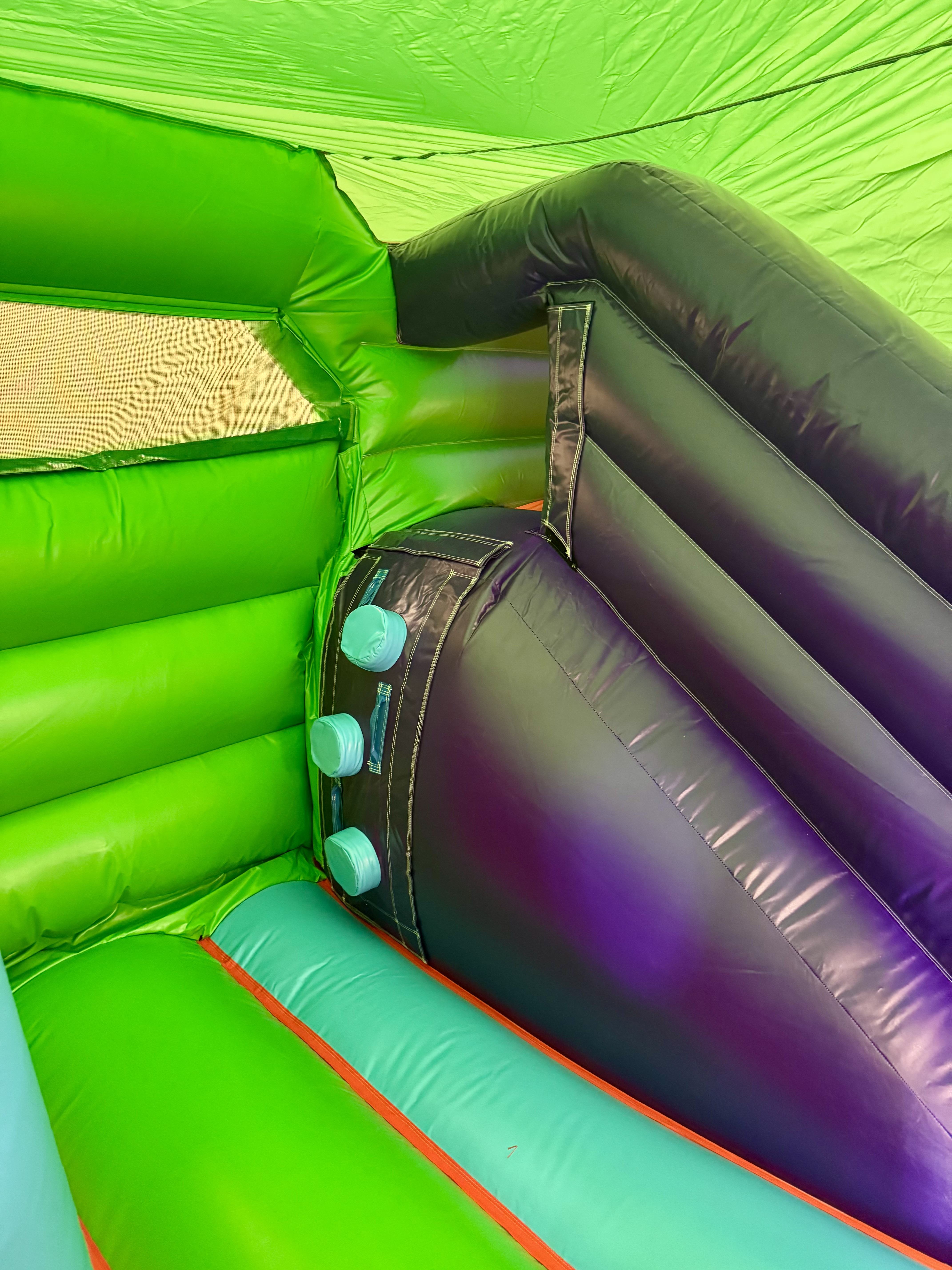 Rainbow Bounce N Slide Velcro - Bouncy Castle Hire in Bromley Croydon ...