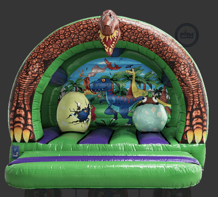 Dinosaur bouncy castle for hire solihull, Birmingham, bromsgrove