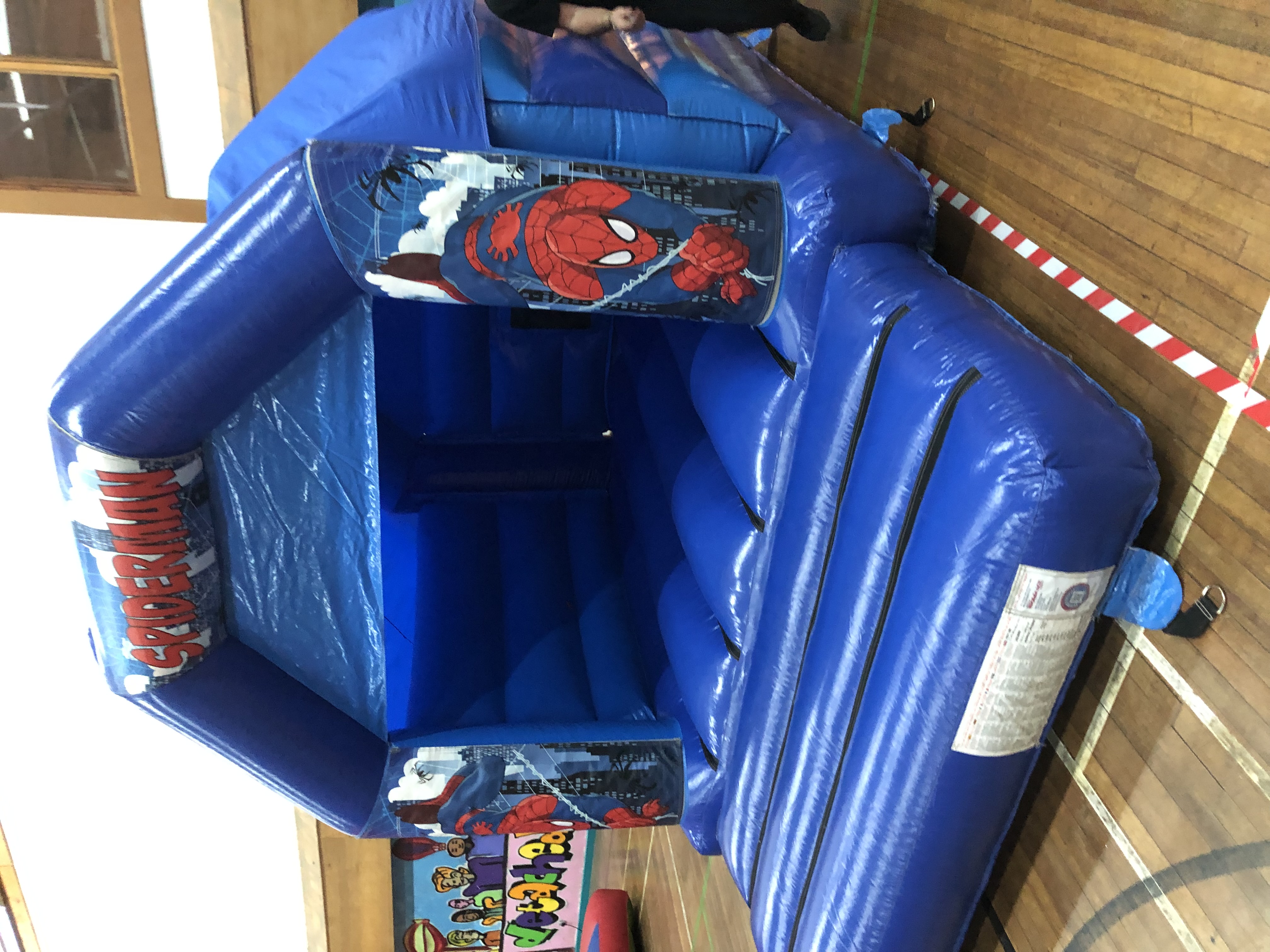 Spider-Man Style Velcro Bouncy Castle Hire in Leeds & Bradford | BnB's
