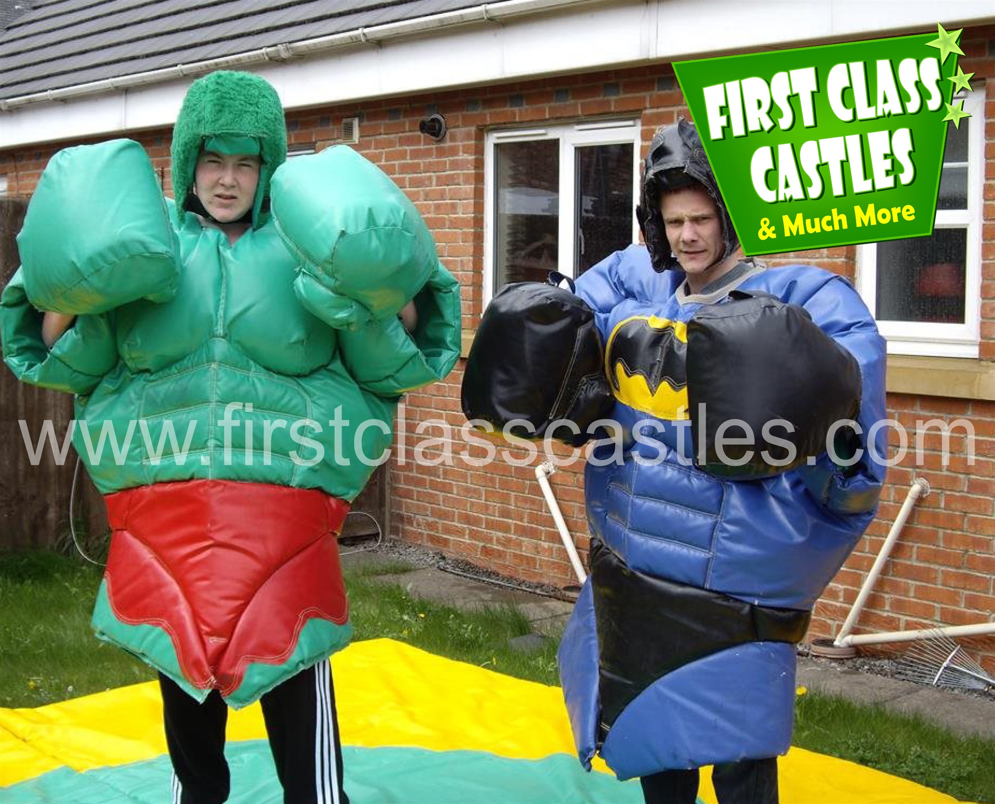 Inflatable Game Hire | Sumo Suits | Gladiator Wrestling | Bungee Run ...