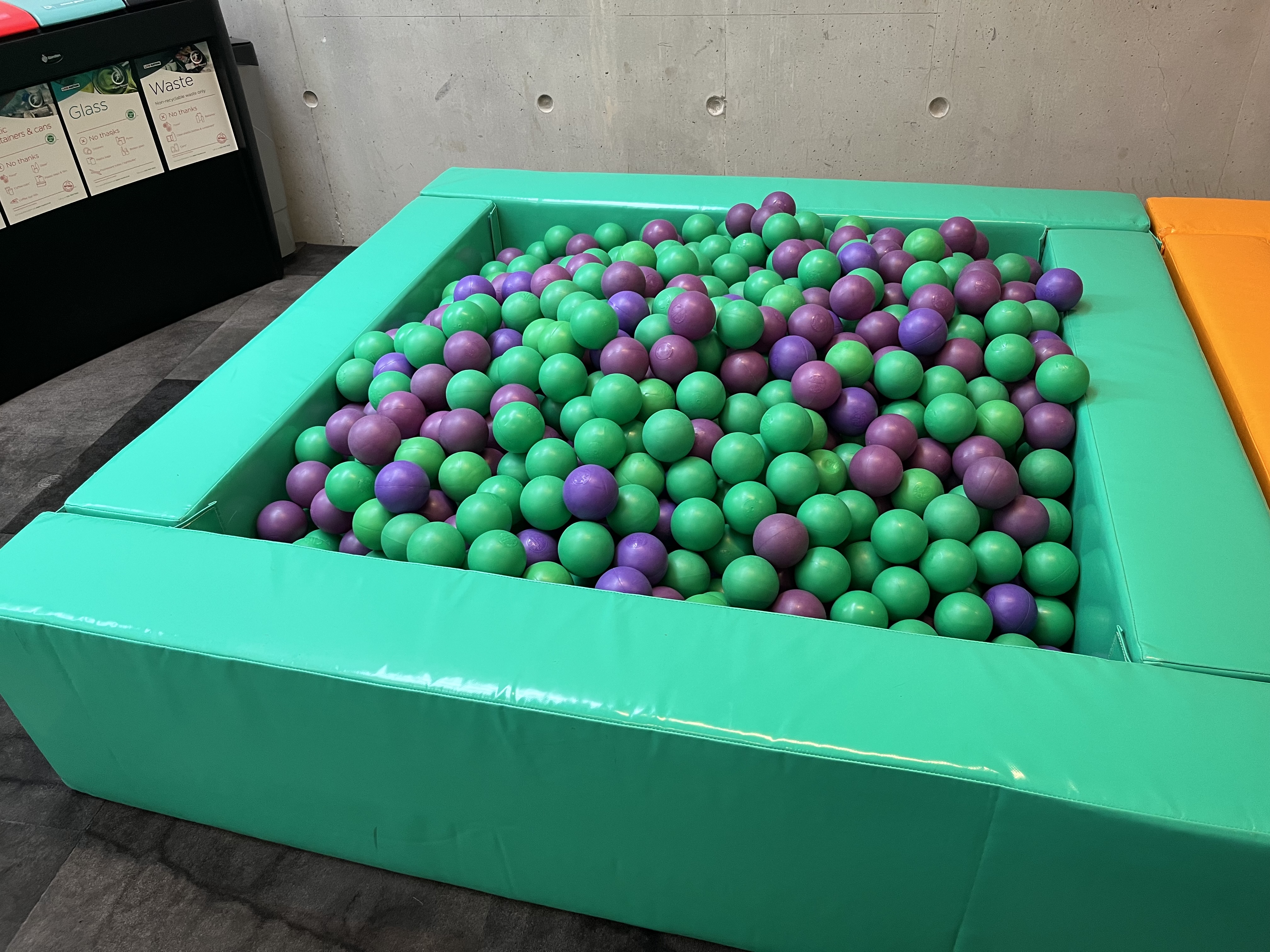 Green & Purple Ball Pond Hire | London Children's Soft Play Party