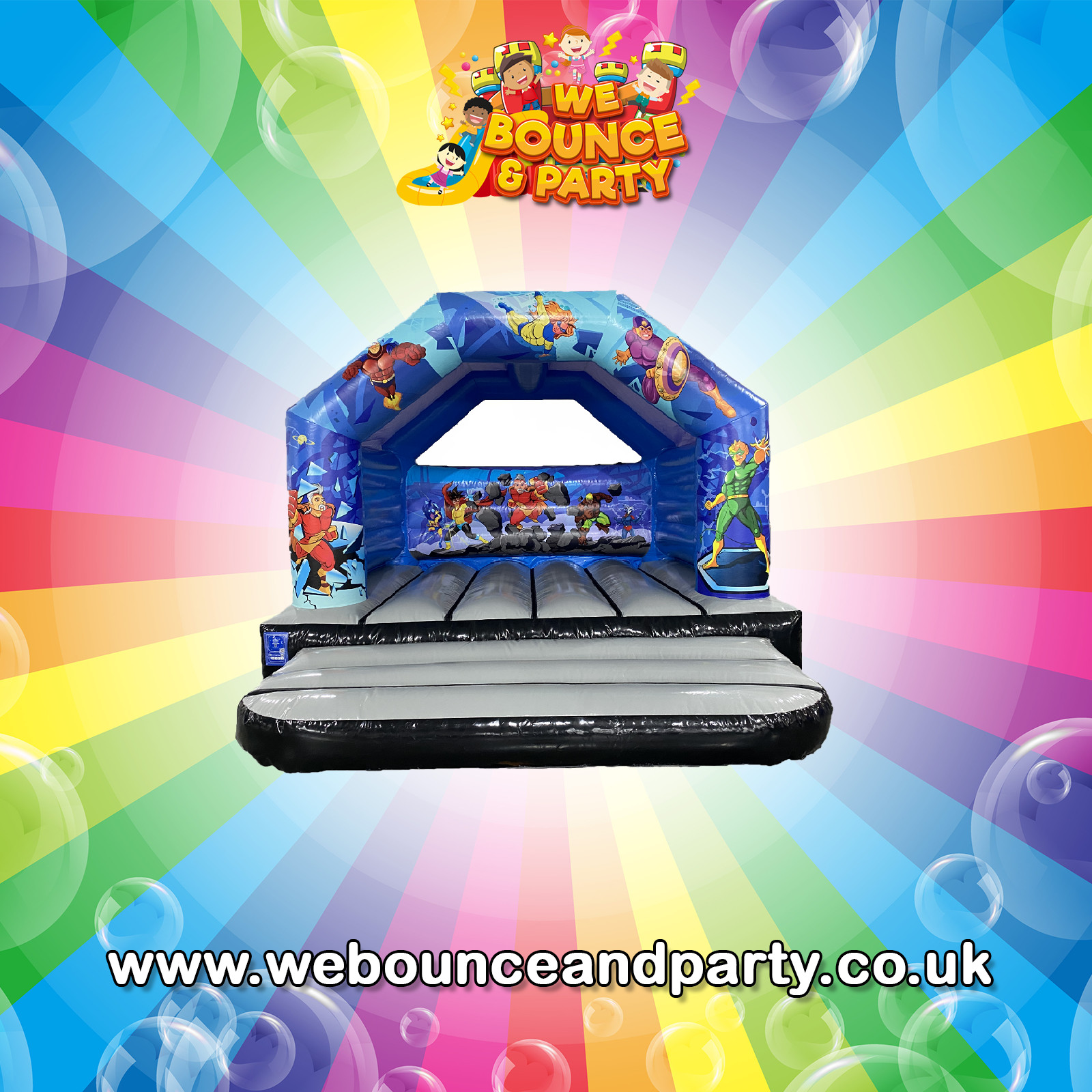 Bouncy Castle Hire Manchester | We Bounce & Party