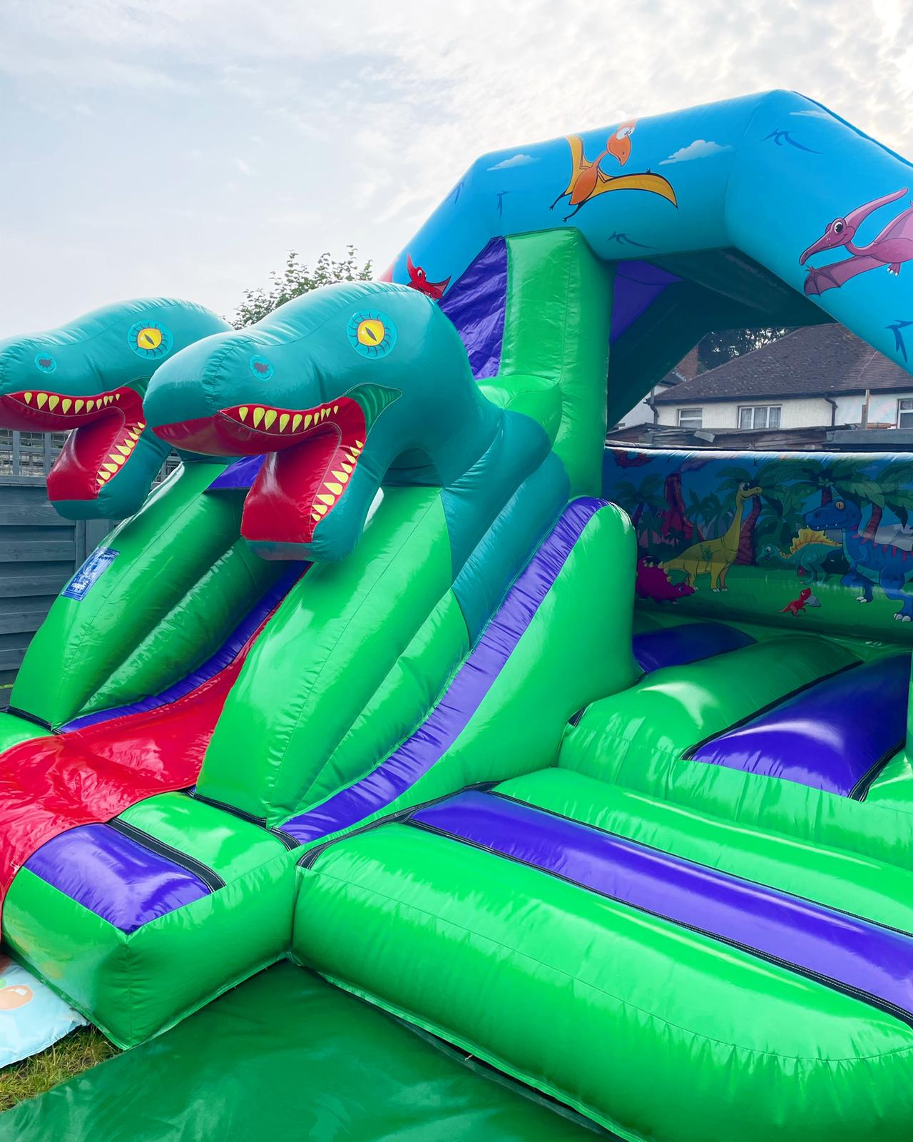 Dinosaur Bounce n Slide - Bouncy Castle Hire in Greater London