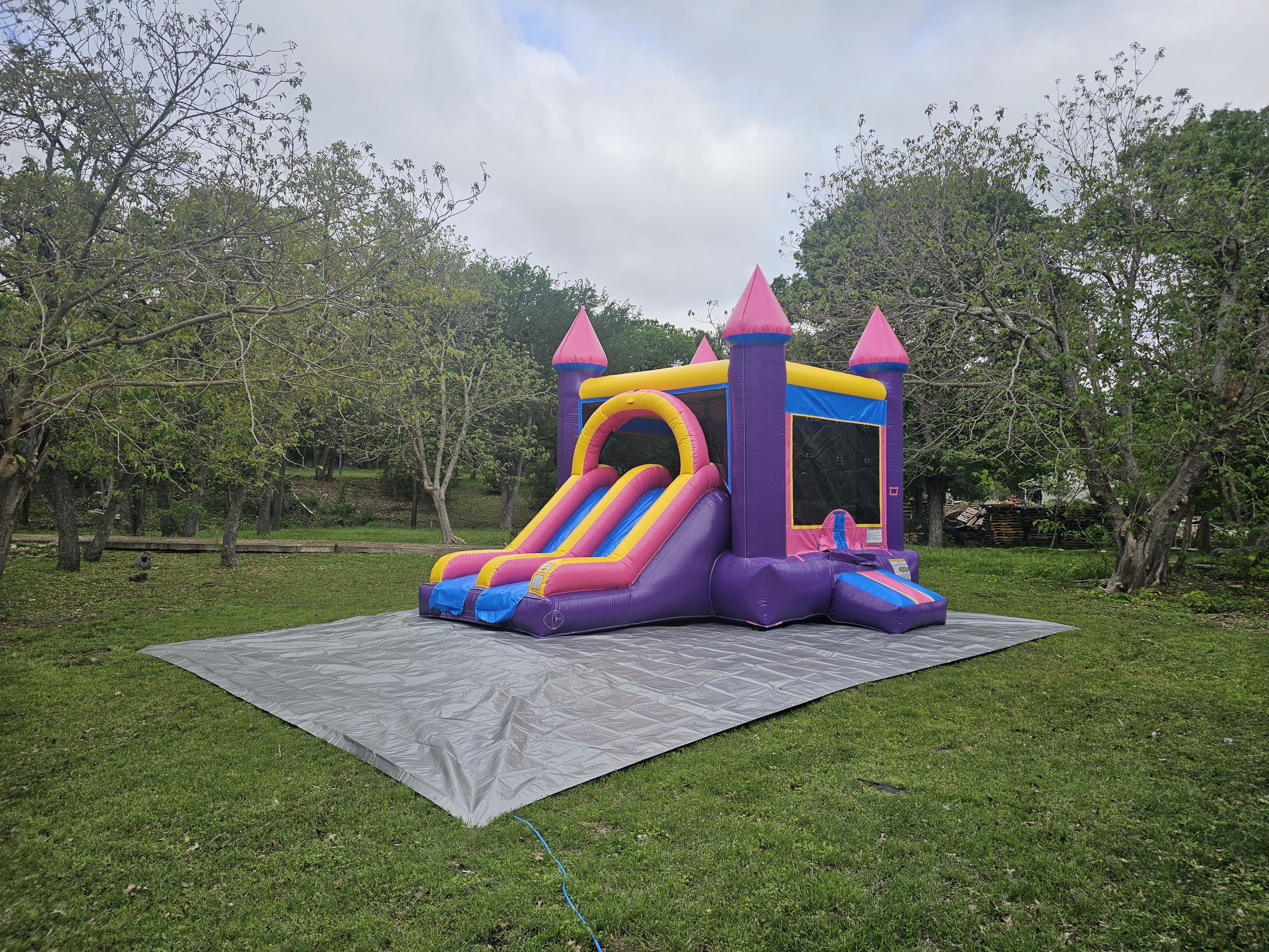 Purple Palace Combo - Inflatable Party Rentals & Concessions in Belton ...