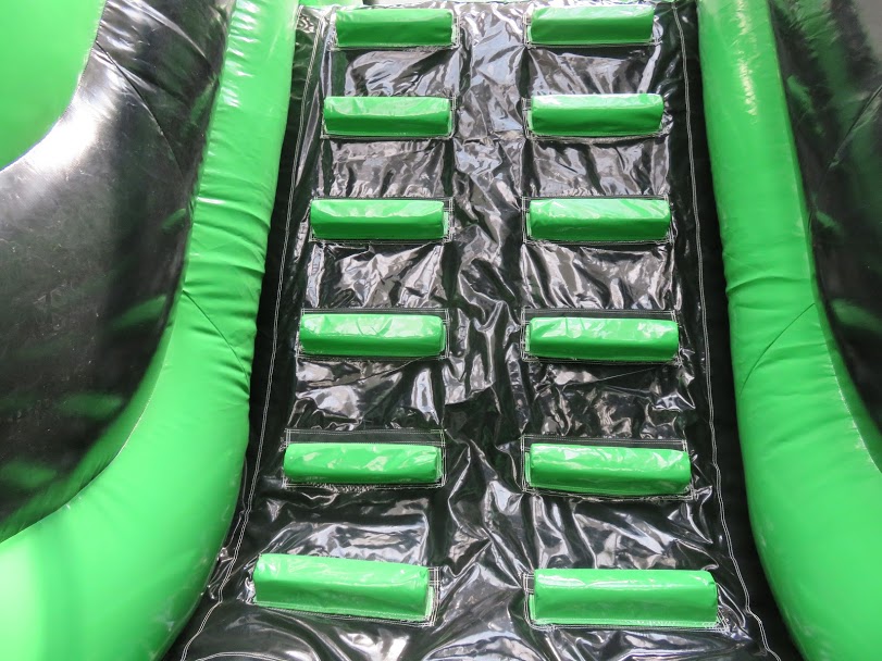 Assault Course Inflatable Toxic theme 60ft x 10ft - Bouncy Castle Hire ...