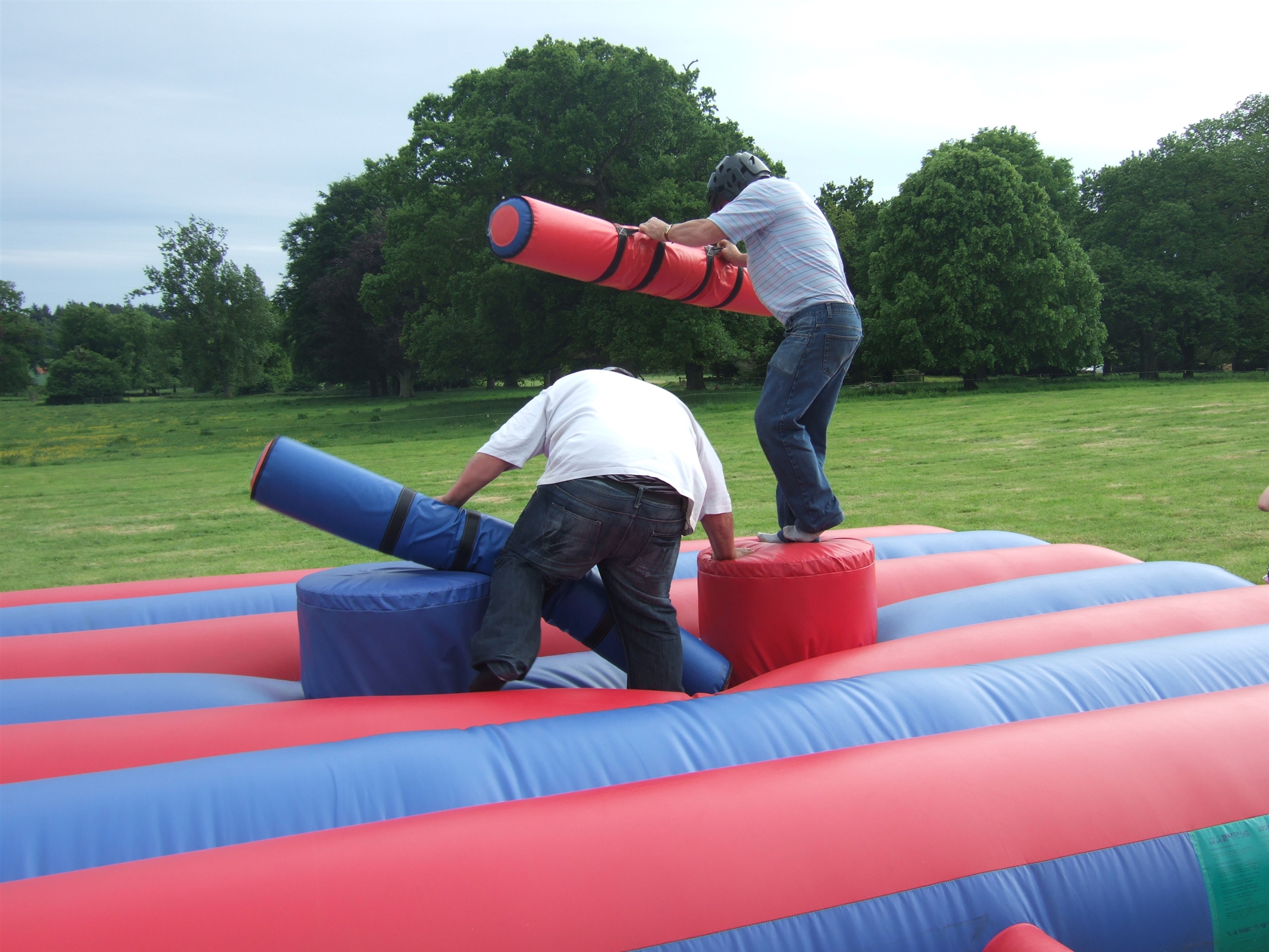 Gladiator Joust - Bouncy Castle Hire, Inflatable Hire, Garden Game Hire ...