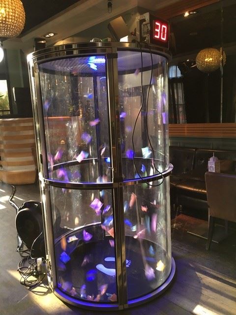 Cash Grabber Game Hire, Cash Cube Hire London, Essex, UK