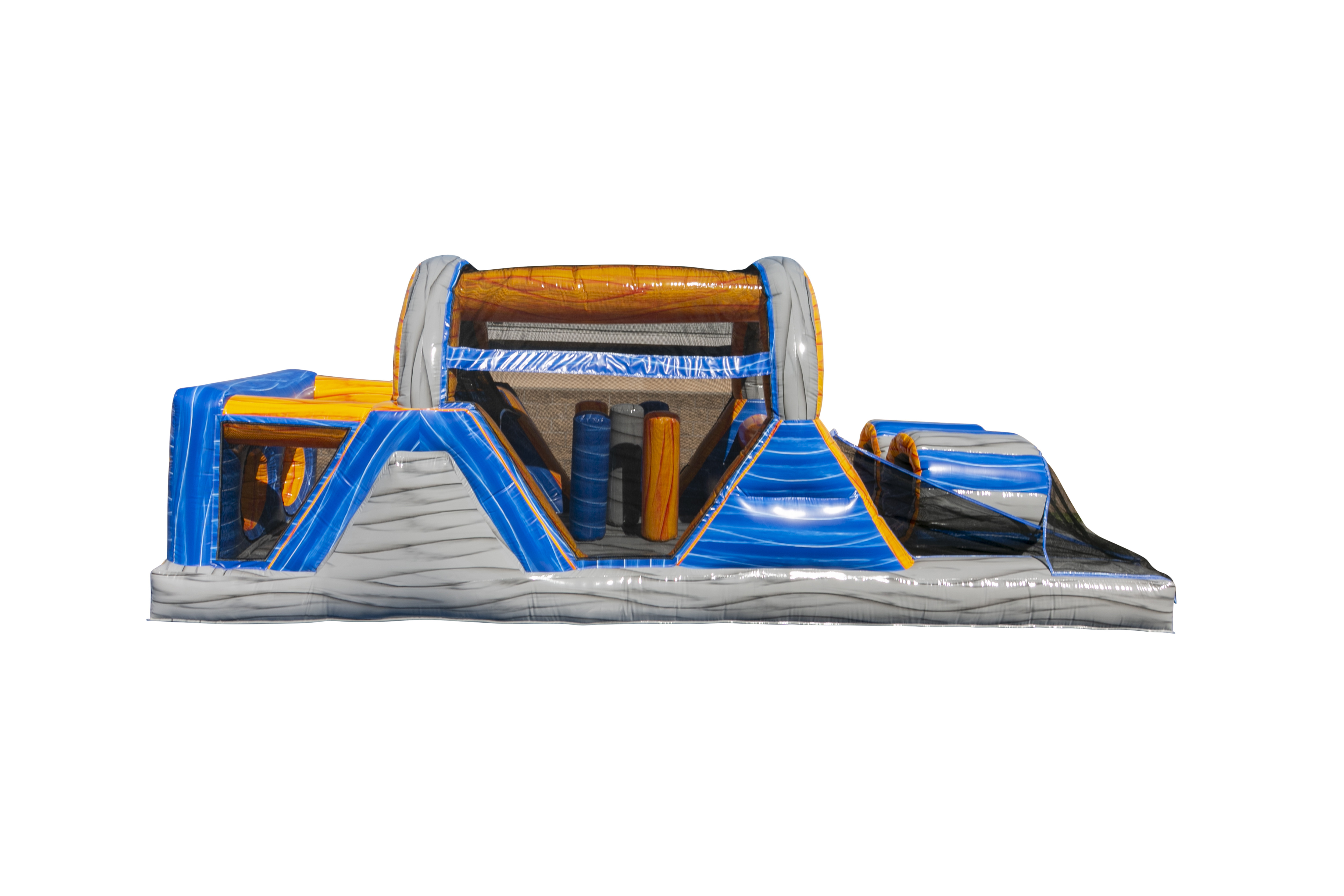 Orange Crush Backayrd Obstable Course - Party Inflatable Rentals in ...
