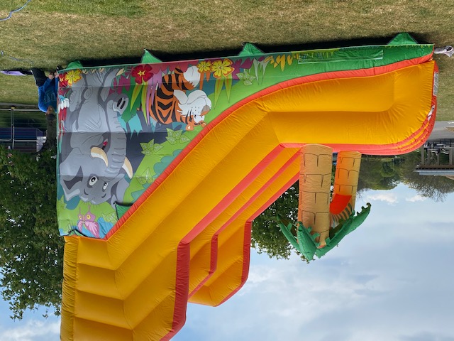 Jungle Party Slide - Events & Inflatable Hire, Bouncy Castles, Rodeo ...