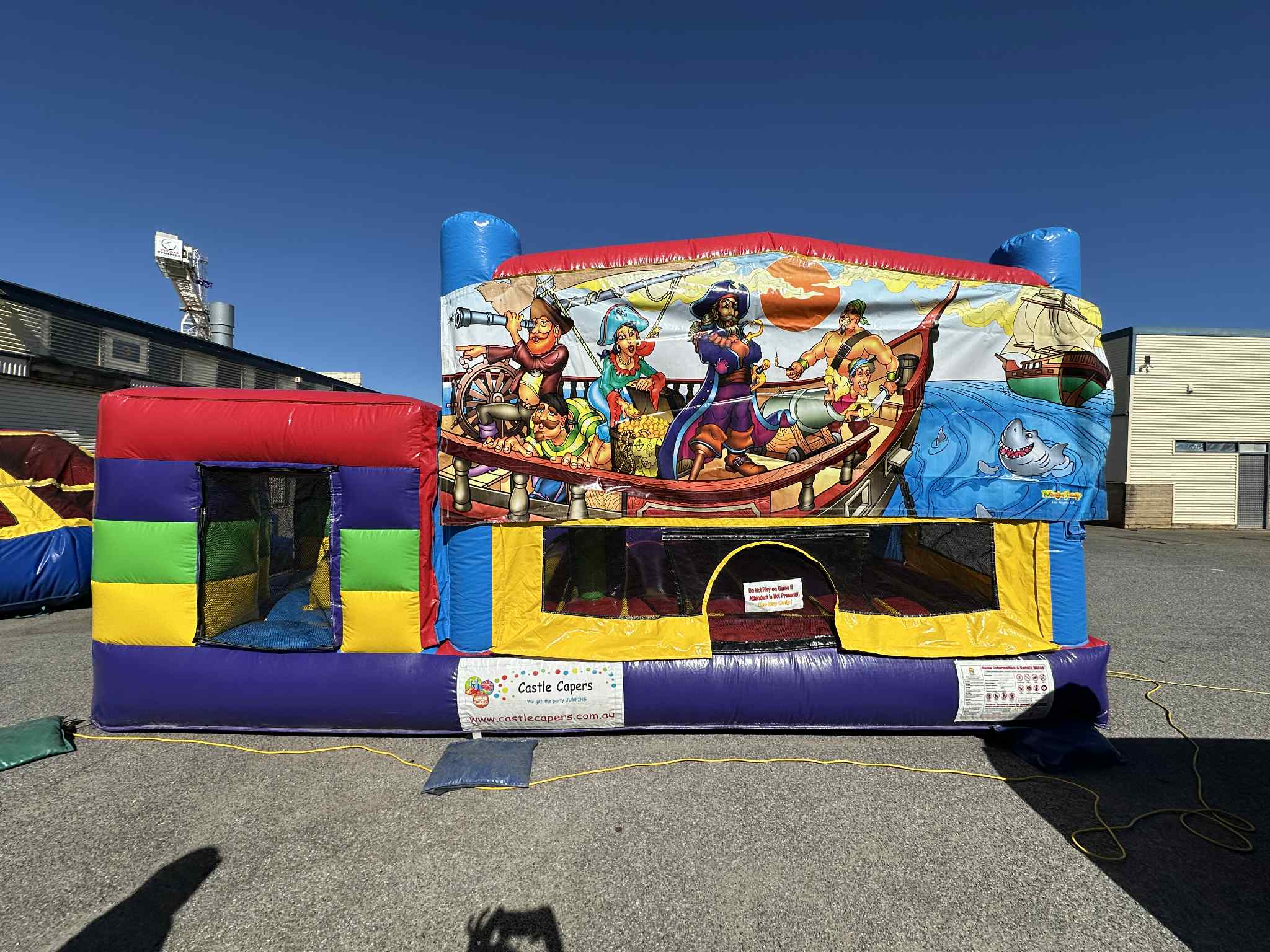 Pirate Multi Challenge Combo Obstacle Course Hire Adelaide | SA Wide