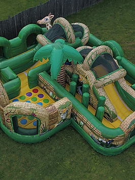 Jungle World Kid Combo - Rentals in Wisconsion | Blue Sky Inflatables, LLC