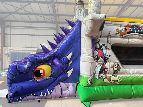 Bounce & Slide 12 x 18 Knights Dragon - Inflatable Manufacturer in The ...