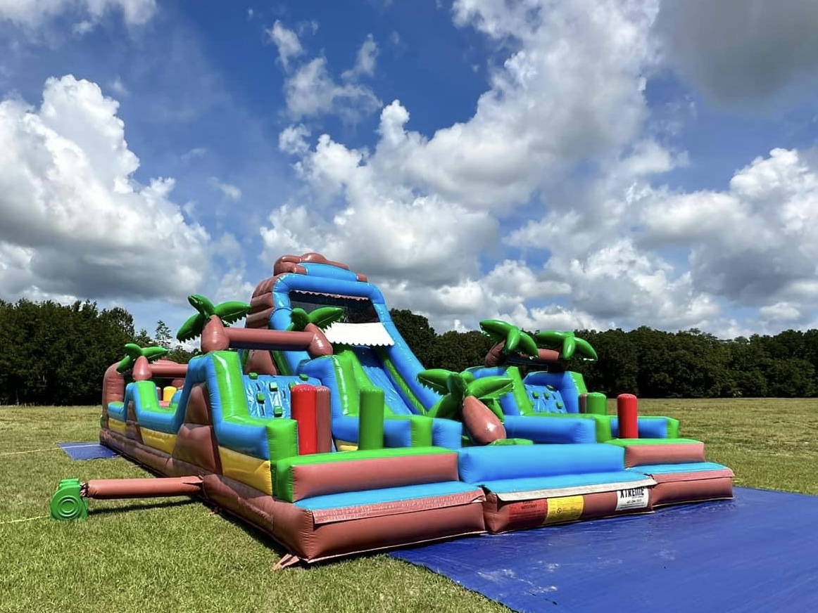 Obstacle Courses - Rent in Florida | Seminole Slides and Such
