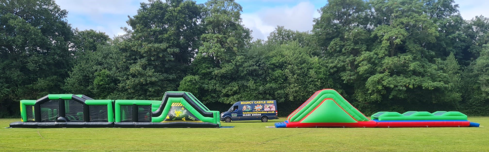 Assault Courses (over 105ft long) - Bouncy Castle Hire in Kent, East ...