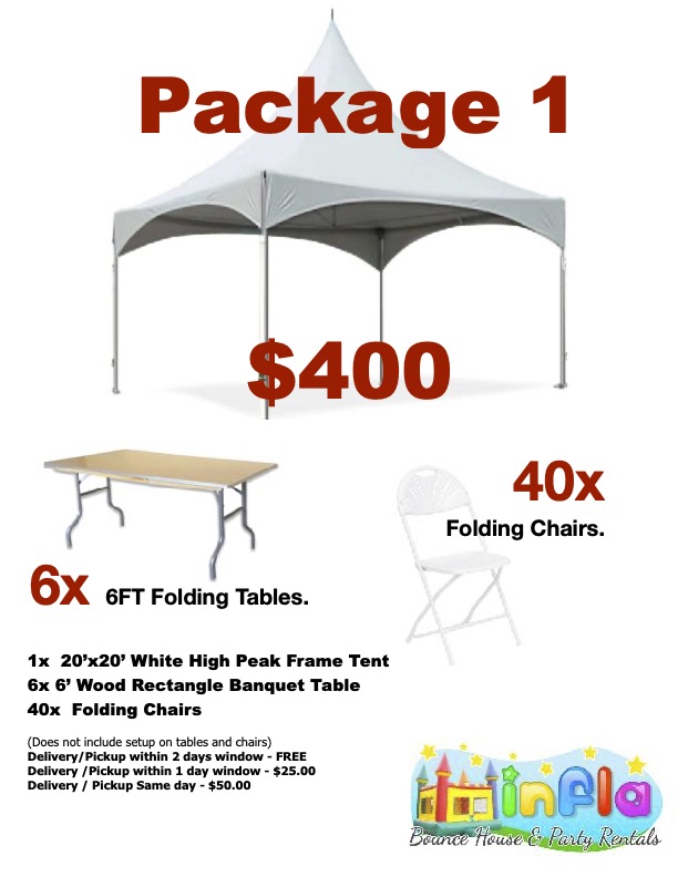 Packages - Bounce House Rentals in New Jersey