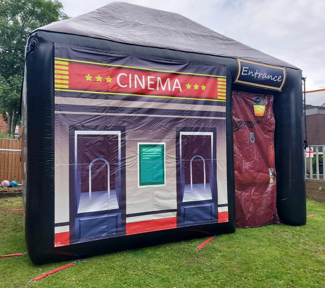 Inflatable nightclub hire in Ipswich with Cutting Bouncy castles