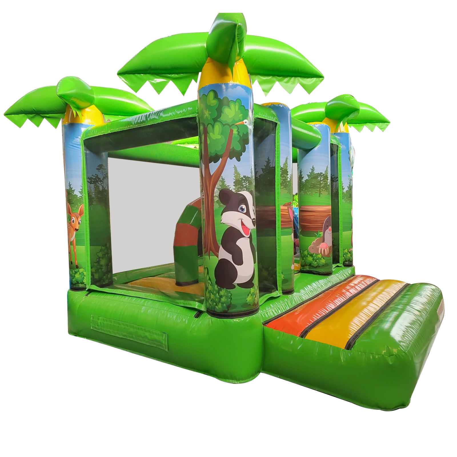 BBOL-034 - 12x10x9ft - Netted Mini Bouncer (Woodlands Deluxe) - Bouncy ...