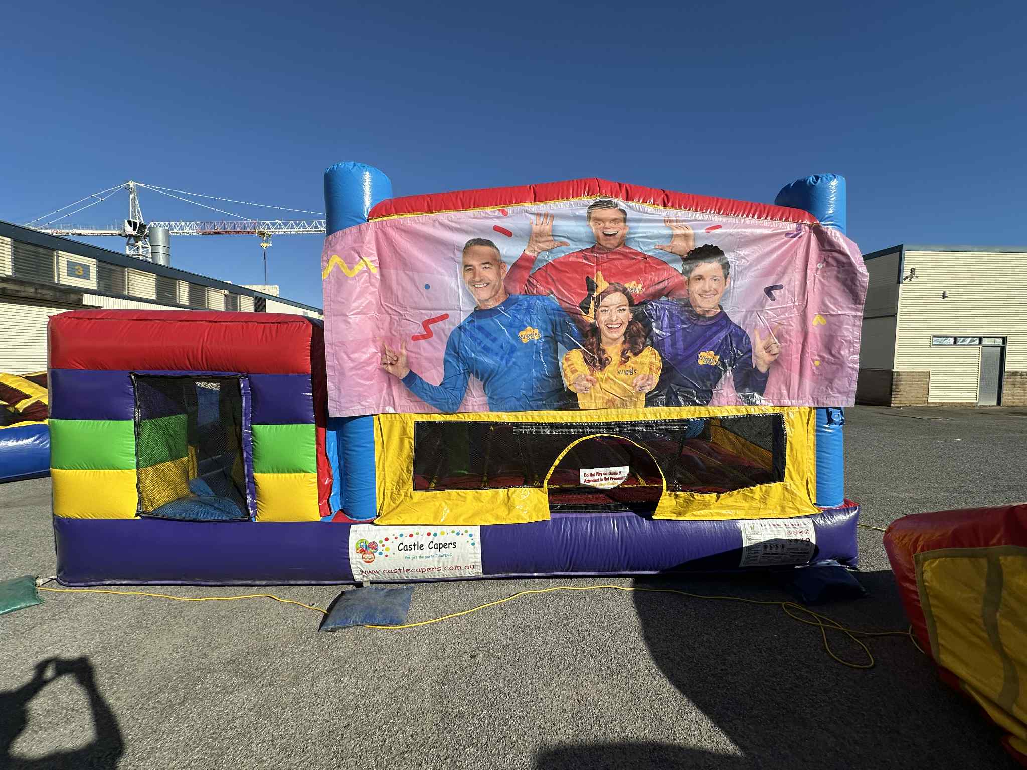 The Wiggles Multi Challenge Combo Obstacle Course Hire Adelaide | SA
