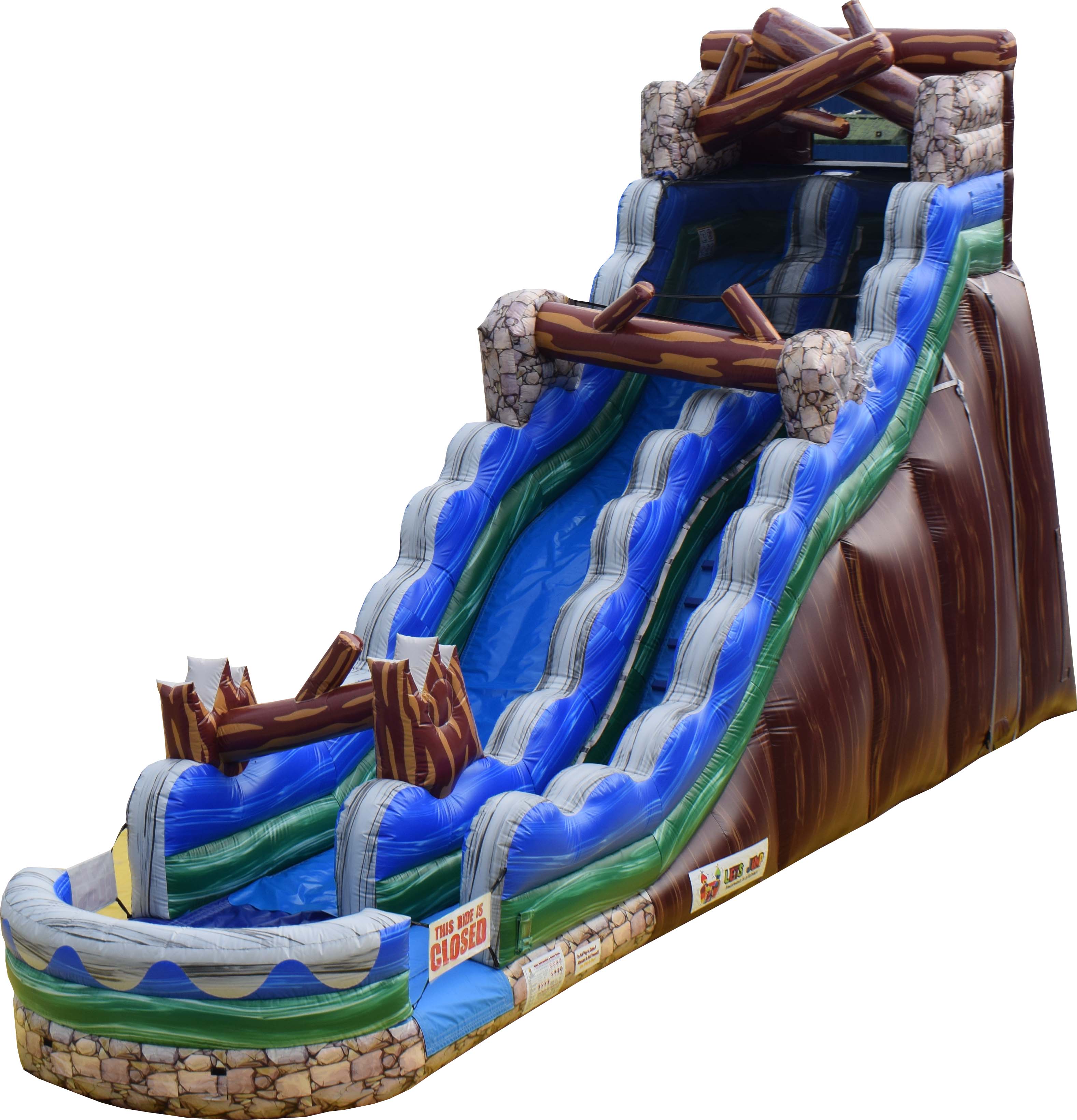 Water Slides - Jumping Castle Hire in Mackay | Lets Jump