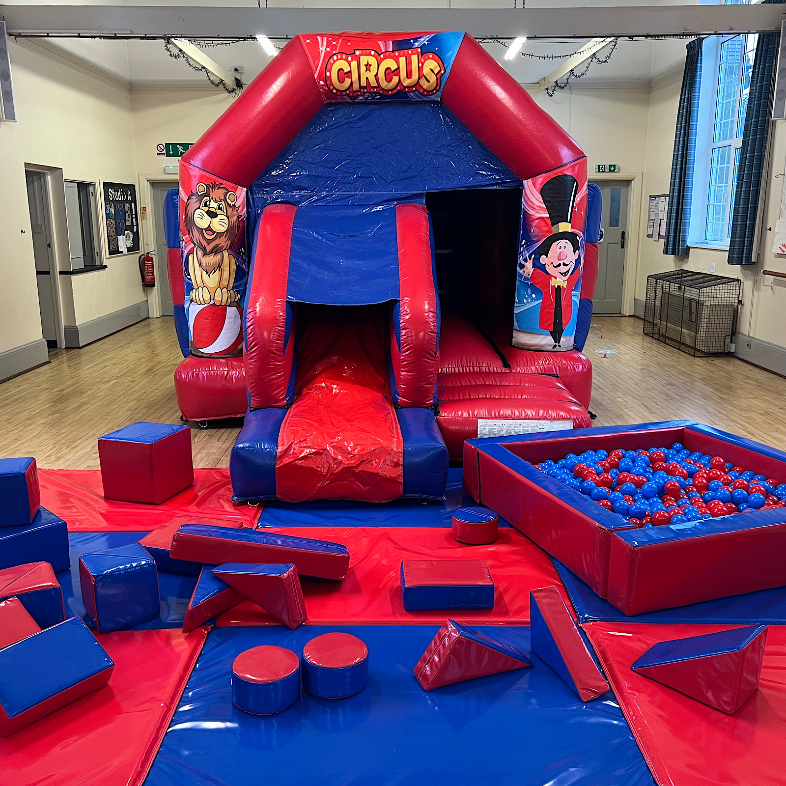 Bouncy Castle with Slide Soft Play Packages