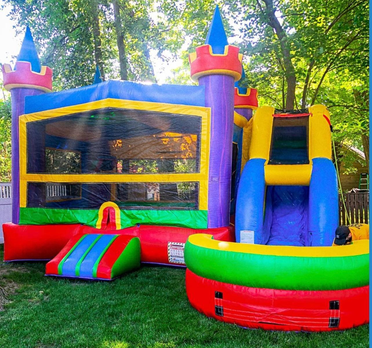 Fully Themed Castles - Jumping Castle Hire, Face Painting, Water Slide ...
