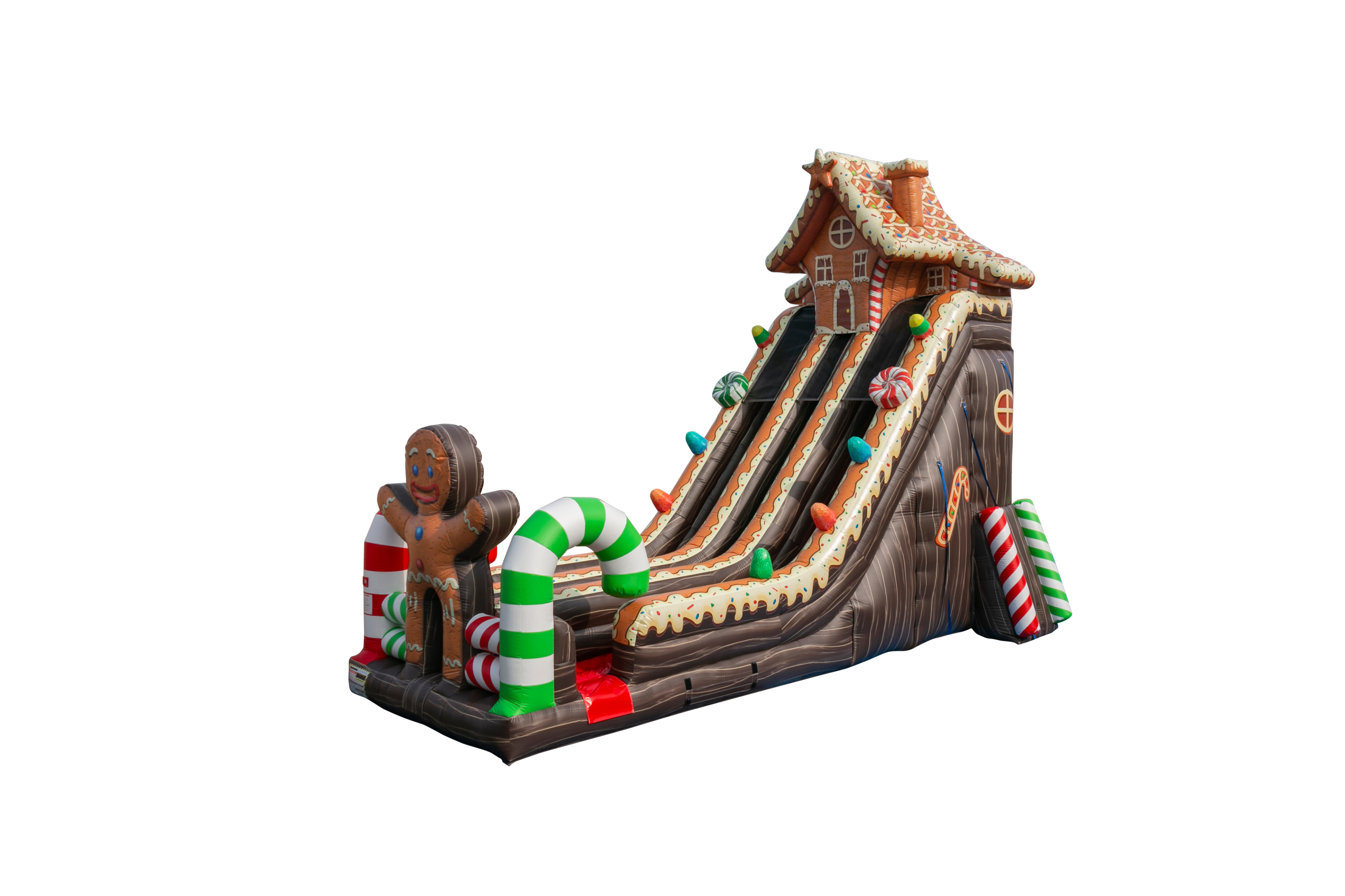 Gingerbread Christmas Slide Rental Near Corona Ca.