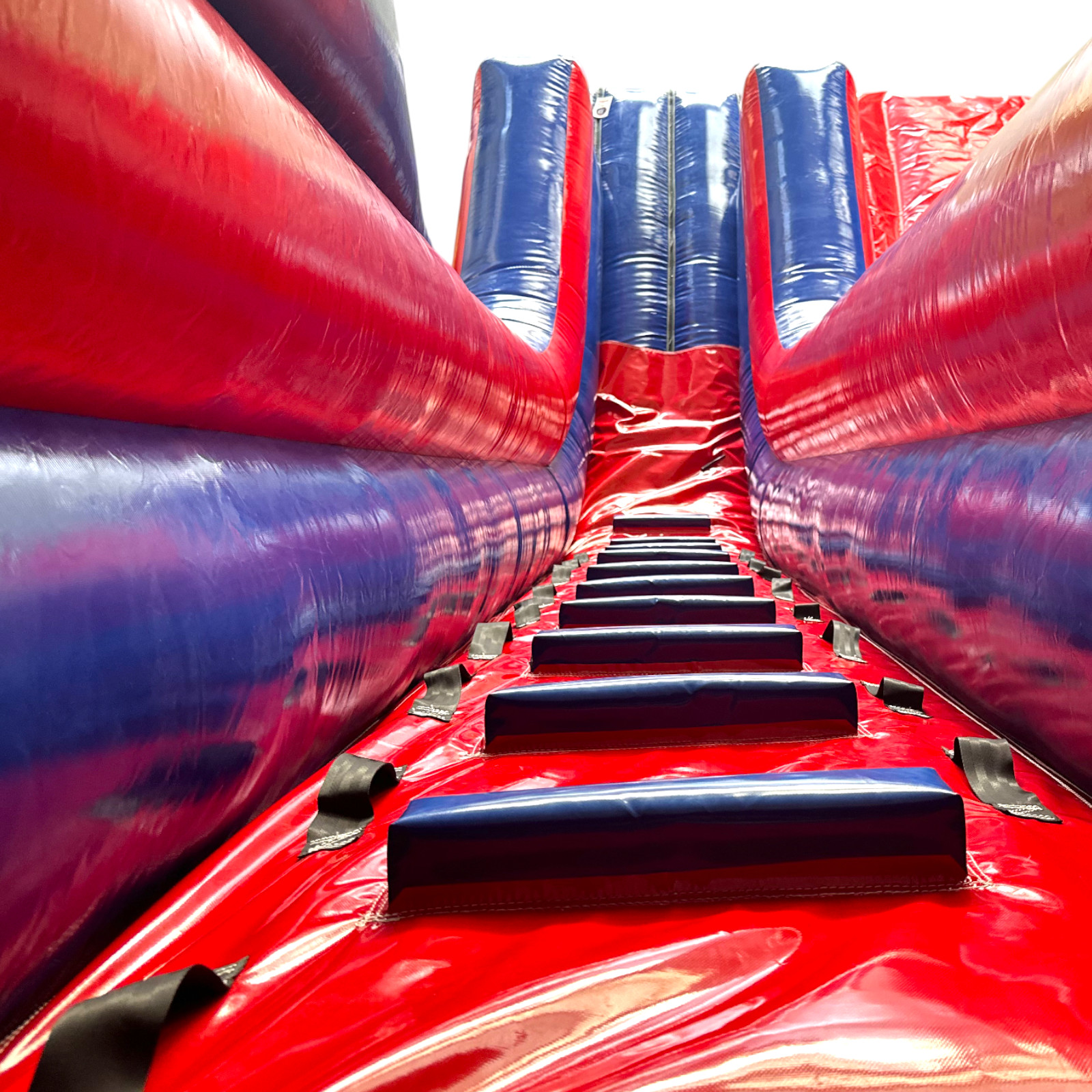 BBOL-01032 - 15x25x24ft - 15ft Platform Slide - (Red & Blue) - Bouncy ...